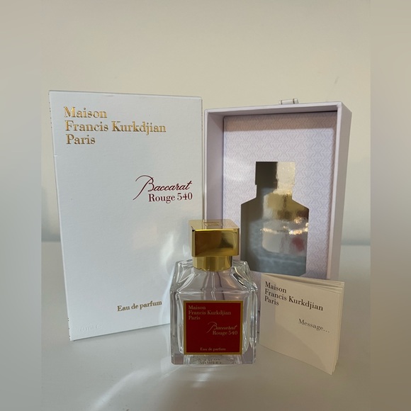 Maison Francis Kurkdjian | Other | Baccarat Rouge 54 Box Empty 70ml ...